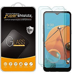 (2 Pack) Supershieldz Designed for LG K51 Tempered Glass Screen Protector, Anti Scratch, Bubble Free