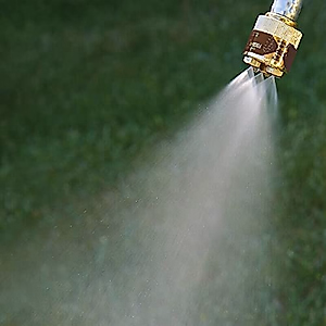 Fogg It Misting Watering Nozzles (2 Pack) 1/4 GPM - Super SuperFine Volume | Designed for misting delicate seedlings or for raising humidity around wilting plants. Made in the U.S.A. from solid brass