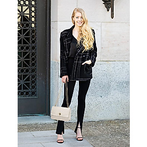 LOVEVOOK White Purse for Women Quilted Crossbody Bags with Chain Strap,Evening Handbag Clutch Purse 2023 New