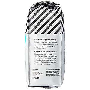 AmazonFresh Dark Roast Whole Bean Coffee, 12 Ounce