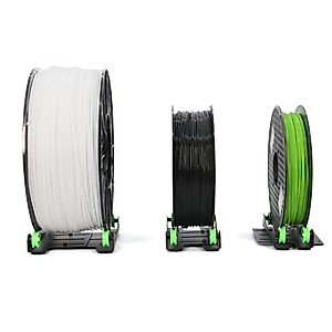 Zeberoxyz 3D Printer Filament Holder with Adjustable 26-126mm Filament Mount Rack Bracket Fits for TPU/PLA/ABS/Nylon 0.5-3KG 3D Printing Materials (Holder for 0.5-3kg Filament)