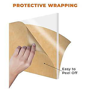 Falken Design Acrylic CL-1/16-2460 Plexiglass Sheet, Clear, 24" x 60" x 1/16"