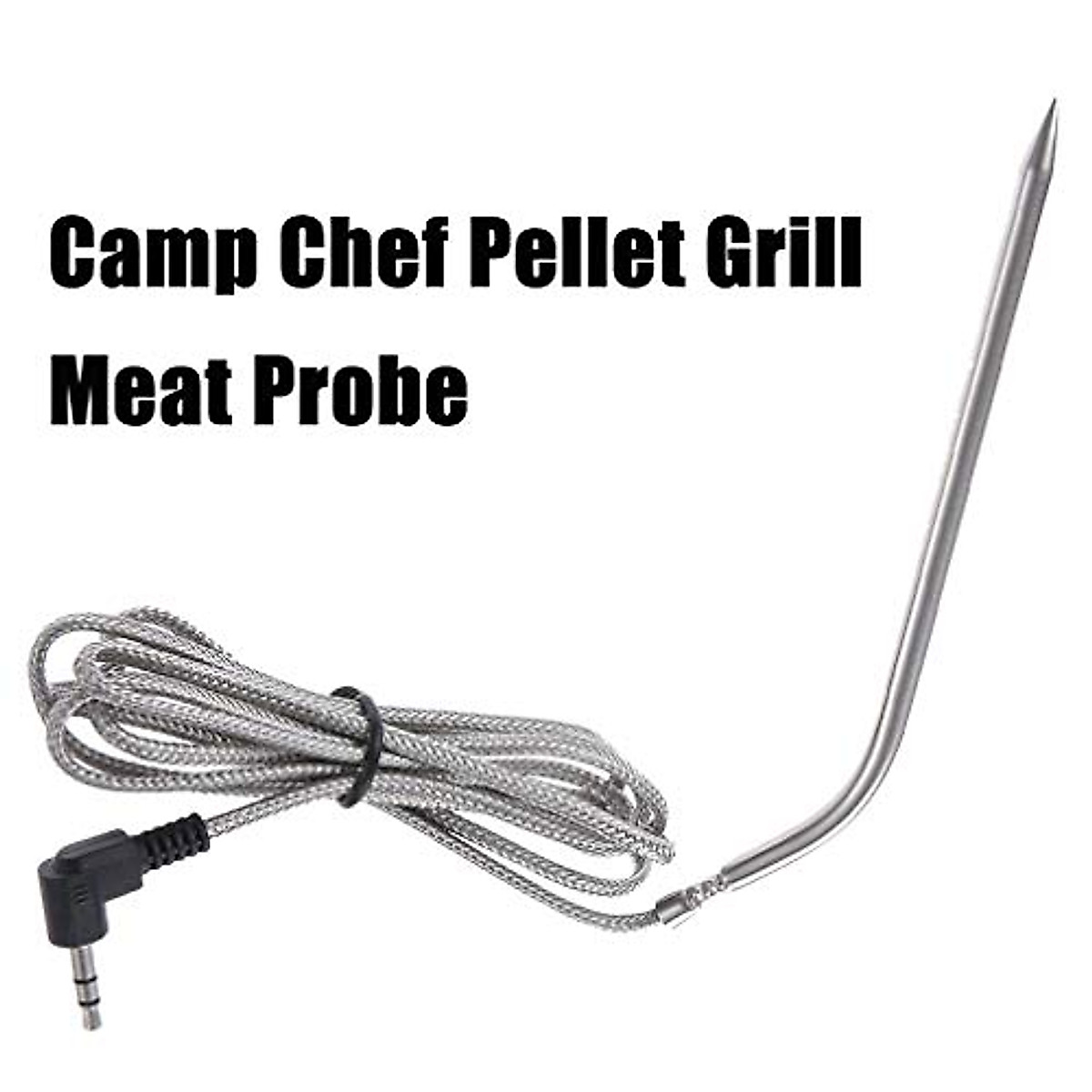 DONSIQIZZ Replacement for Camp Chef Meat Temperature Probe CampChef Pellet Grills Parts Kit,3.5 mm Plug High-Temperature BBQ Digital Thermostat Probes,Set of 2