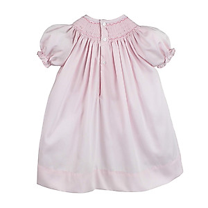 Petit Ami Baby Girls' Birthday Smocked Dress, 24 Months, Pink