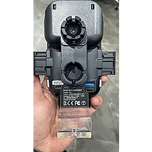 JOYVEVA 3 in 1 Wireless Car Charger for iPhone/Apple Watch/AirPods, Auto-Clamping Car Charging Mount, Car Phone Holder Charger for iPhone14/13/12/11/X/8, Apple Watch 8/7/6/5/4/3/2/SE, AirPods Pro 2/2