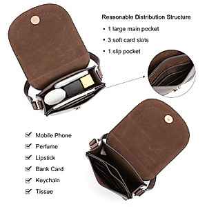 CLUCI Backpack Purse for Women Small Crossbody Bags for Women Trendy