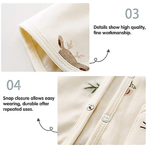 pureborn Baby Boys Girls Vest Halloween Sherpa Fleece Spring Waistcoat for Infant Boy Girl Beige Pumpkin 12-24 Months