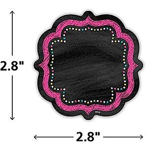 Teacher Created Resources Chalkboard Brights Mini Accents (5620)