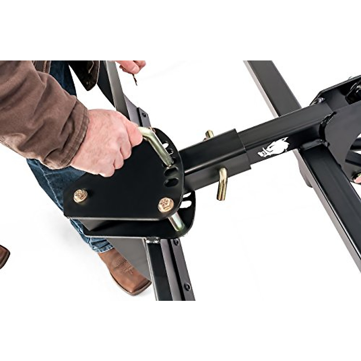 Black Boar ATV/UTV Scrape Blade Implement, Adjusts 0, 7.5 or 15 Degrees in Either Direction, Use to Cultivte, Establish Food Plot, Maintain Your Land (66005)