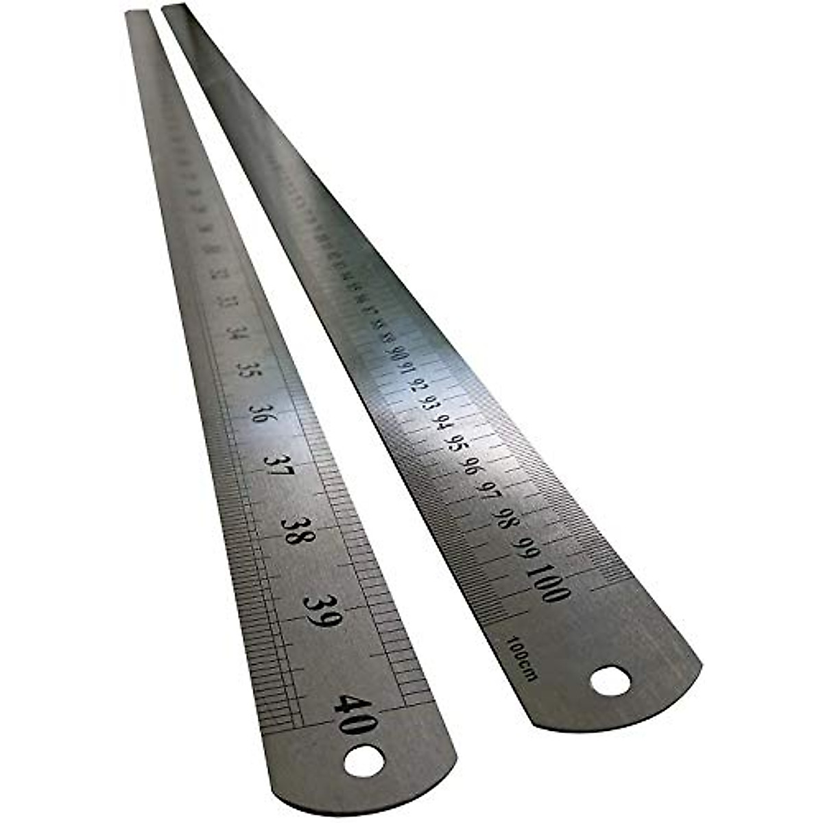 Large Stainless Steel Ruler Rule Measuring Measure Straight Edge 1 Metre Meter 40" 100cm