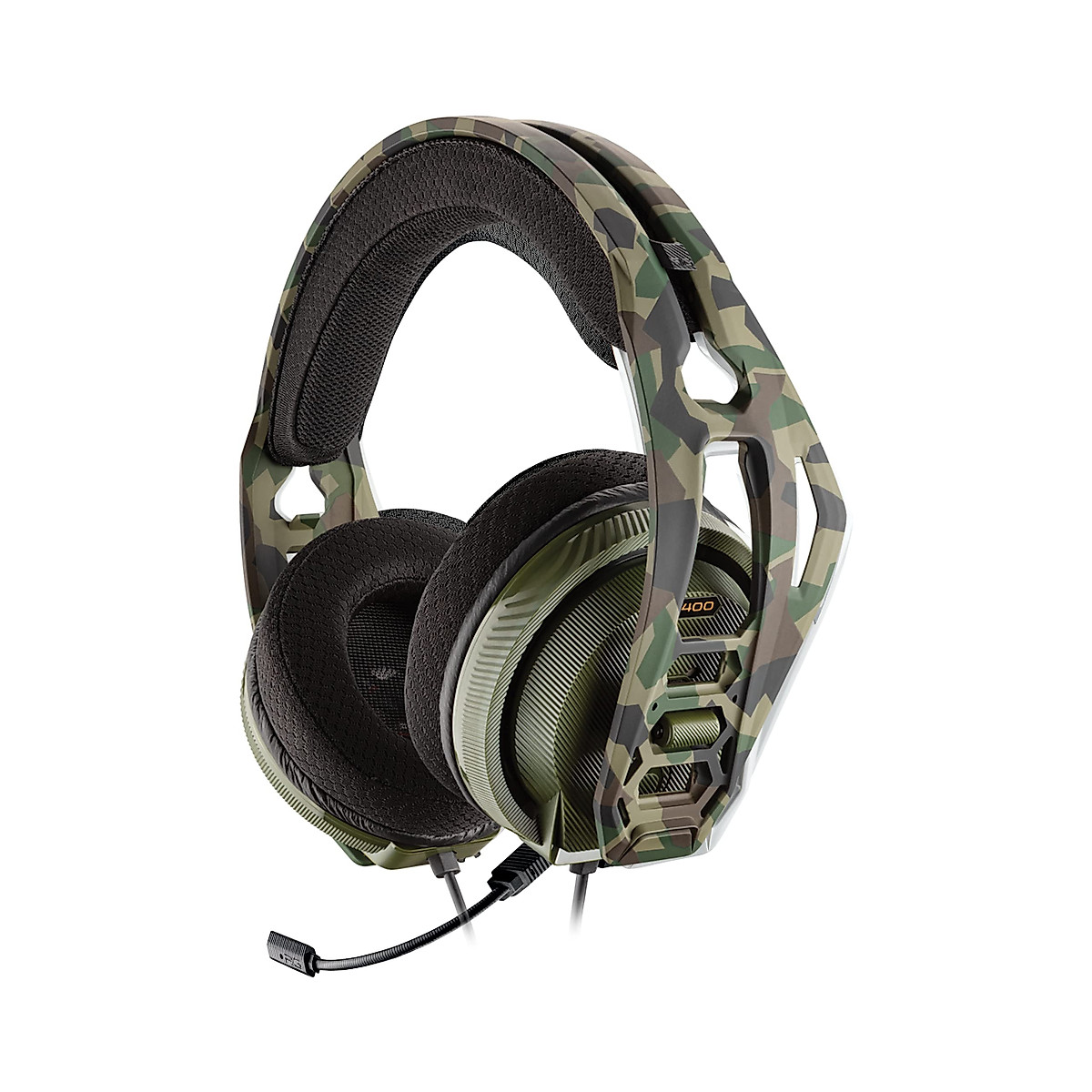 RIG 400HX Officially Licensed Xbox Gaming Headset with Removable Noise Canceling Mic for Xbox Series X, Xbox Series S, Xbox One, PS5, PS4, Nintento Switch & PC - Forest Camo