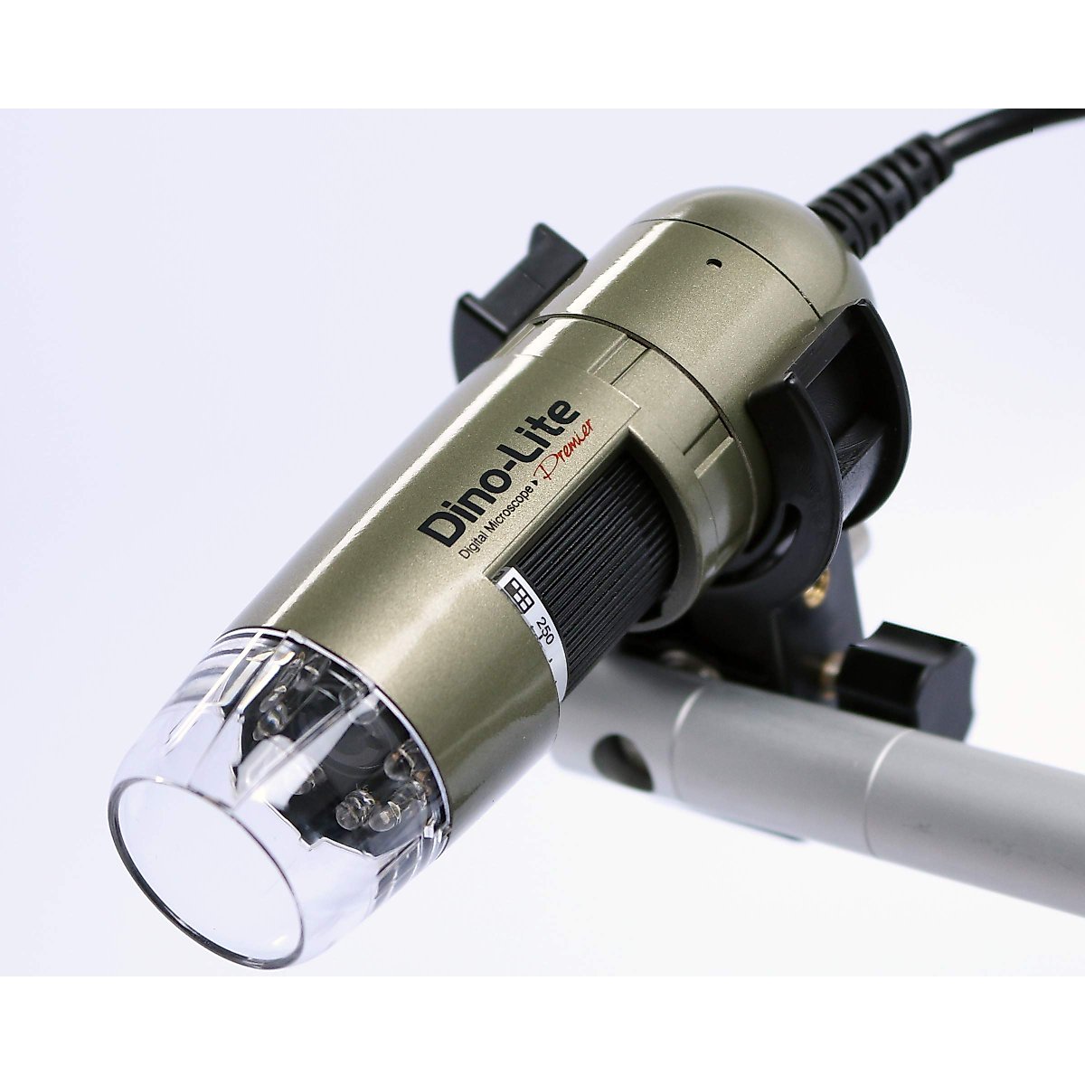 Dino-Lite USB Digital Microscope AM4111T - 1.3MP, 10x - 50x, 220x Optical Magnification, Microtouch