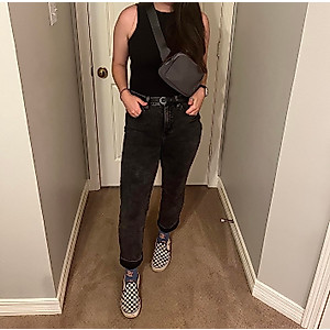 ZORFIN Fanny Packs for Women, Fashion Belt Bag with Adjustable Strap Small Waist Bag Hip Bum Bag Crossbody Bags for Travel Workout Running Hiking (Yellow)