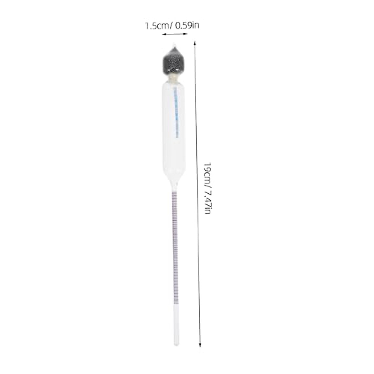 CIYODO 3pcs Hydrometer For Glass Triple Scale Hydrometer Hydrometer For Wine Making Alcohol Tester For