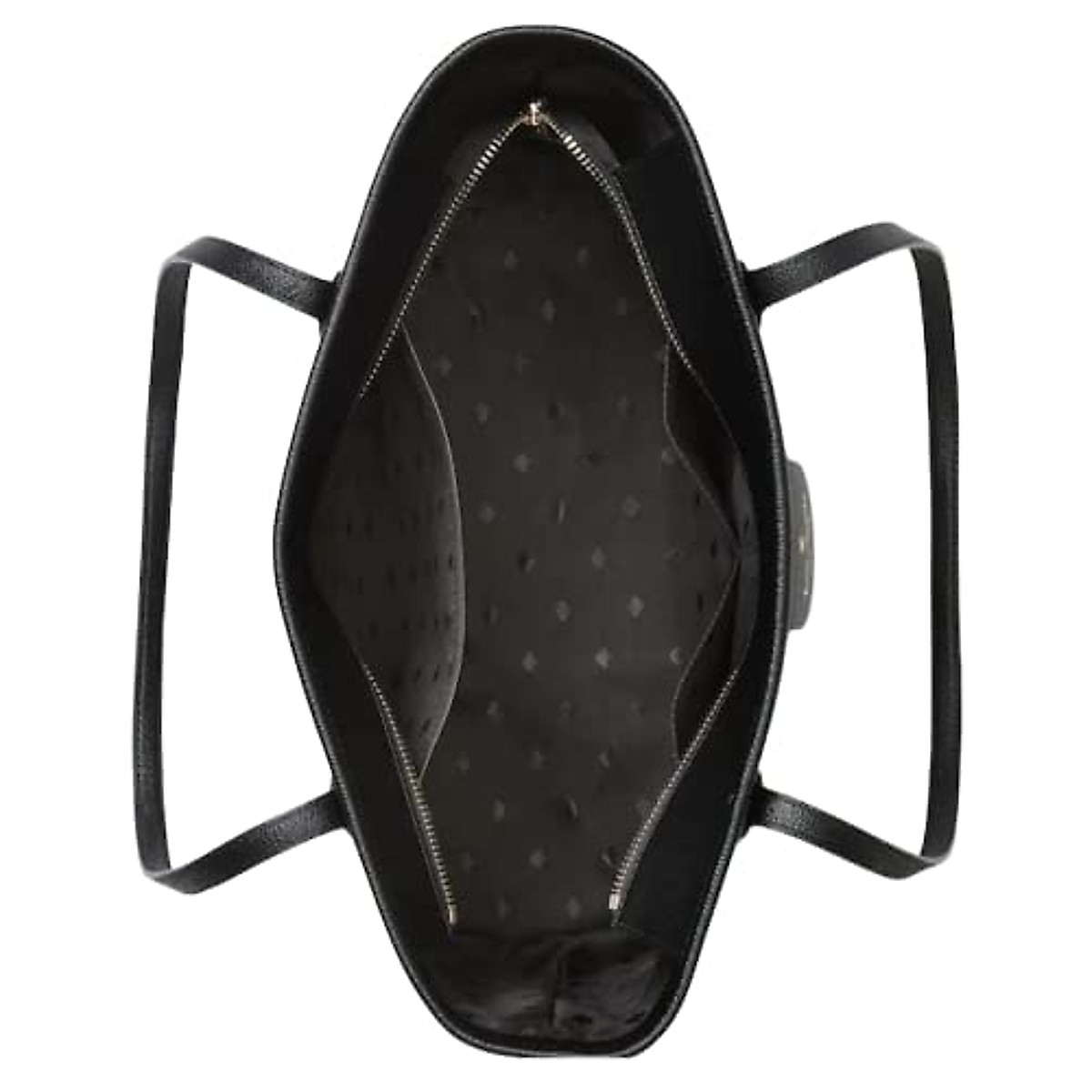 Kate Spade Lori Large Top Zip Tote Black Multi Dancing Bloom Red Floral