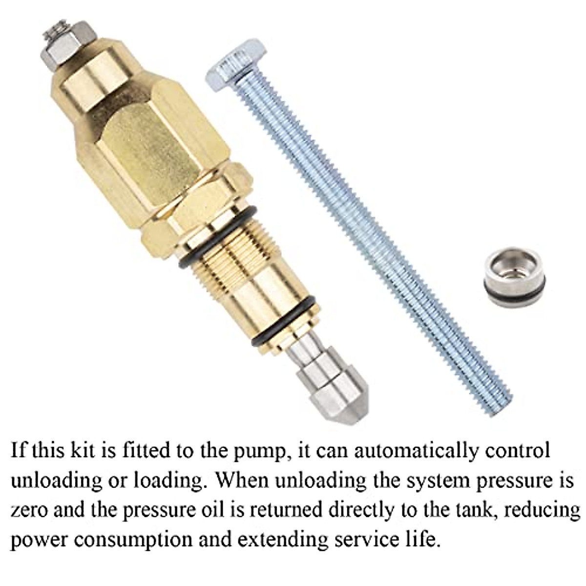 Pressure Washer Pump Unloader Valve Rebuild Kit AR42118 Fits RMV2.5G30 RMW2.2G4 2500 3000PSI