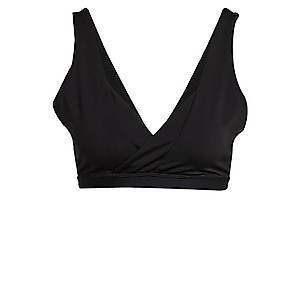 adidas Women's Yoga Essentials Studio Light Support Nursing Bra, Black, Large DD