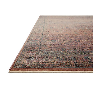 Loloi Jean Stoffer Bradbury Collection, Sunset & Multi, 2'-6" x 12'-0" Runner Rug – Modern & Traditional Area Rugs for Living Room Bedroom Entryway & Hallway No Shed High Traffic Area Decor Rug