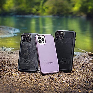 Pelican Protector Series - iPhone 12 / iPhone 12 Pro Case [15ft MIL-Grade Drop Protection] [Wireless Charging Compatible] Heavy Duty Protective Case Cover For iPhone 12 Pro / 12 6.1 inch - Camo Green