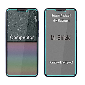 Mr.Shield [3-Pack] Designed For BLU View 3 (B140DL) [Tempered Glass] [Japan Glass with 9H Hardness] Screen Protector with Lifetime Replacement