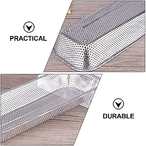 DOITOOL Dishwasher Cutlery Basket Dishwasher Silverware Basket Stainless Steel Cutlery Flatware Organizer Tray Spoon Fork Basket Kitchen Utensil Holder for Home Dishwasher Silverware Tray