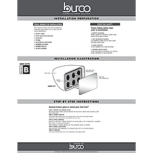 3031 Passenger Side Mirror Glass for Chevy Blazer, C30, G20, K5 Blazer