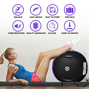 VOFiTNY Gymnastics Air Roller 4ft L x 2.5ft D for tumbling training for Home/Gym