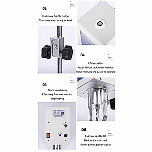 NDJ-8S Digital Rotational Viscometer with 4 Types of rotors and 8 speeds