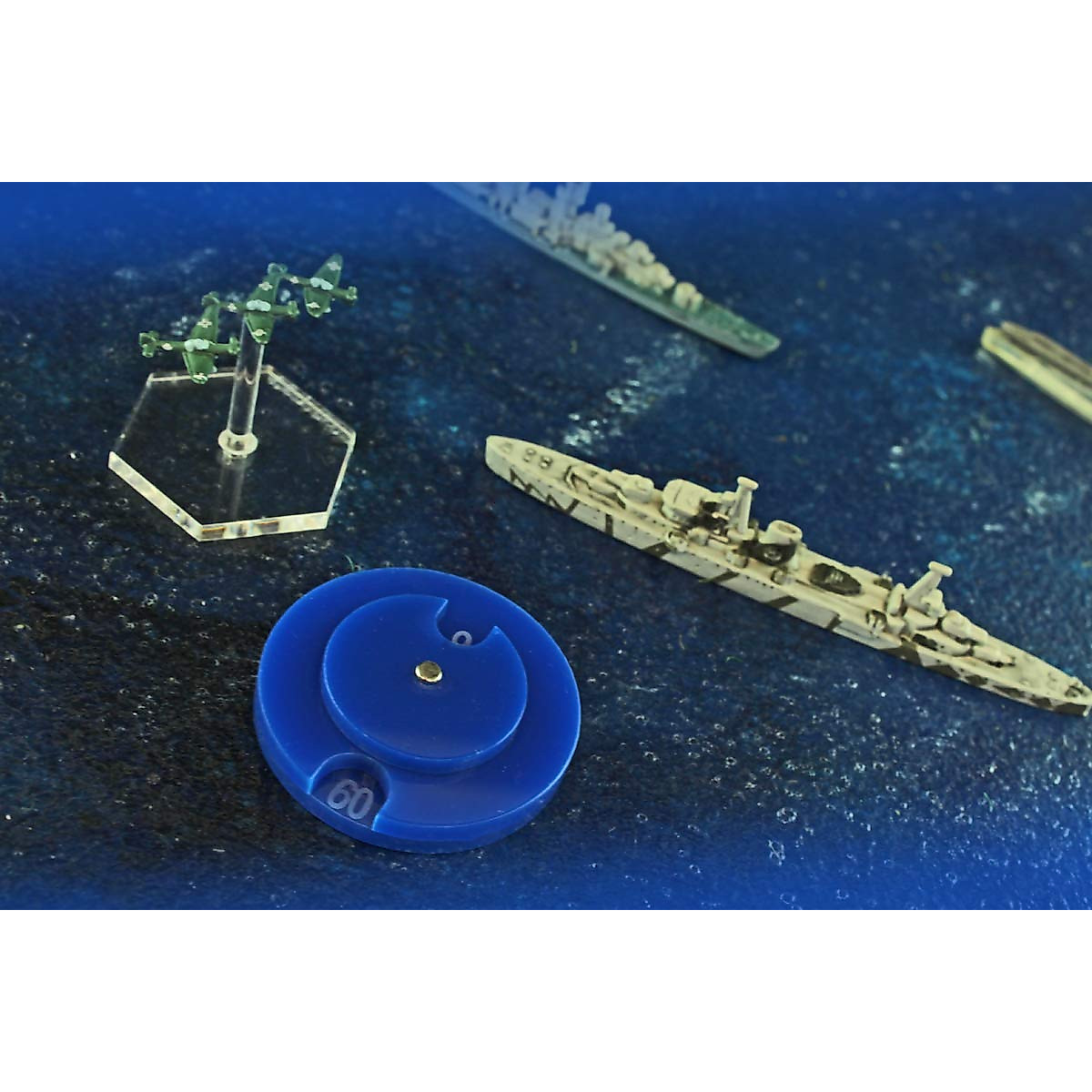 LITKO Circle Combat Dials | Wound Health Tracker | Life Counter | Tabletop Games | Collectible Card Games | Living Card Games | Role Playing | RPG | 0-100 (Blue)