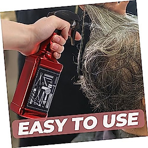 FOMIYES Spray Mist Bottle Hairdressing Electroplating Retro Watering Can Spray Mist Bottle The Pet Red Water Spray Can Watering Kettle Water Sprayer Vintage Water Container Travel