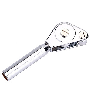 Keenso 5/6/7/8mm Fishing Rod Tip, Stainless Steel Roller Rod Tip Guide Fishing Trolling Tackle Accessory for Sea Boat Fishing Trolling(5#)