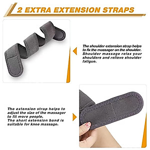 ONIYEA Knee Massager, Heated Knee Braces with Vibration, 3 Modes and 3 Intensities (1)