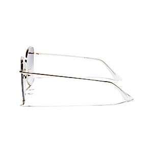 QUAY AUSTRALIA Dusk To Dawn Gold/Smoke One Size