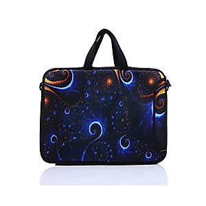 10-Inch Laptop Shoulder Sleeve Case and Tablet Bag for most 9.7" 10" 10.1" 10.2" Ipad/Notebook/eBook/Readers (classic blue)