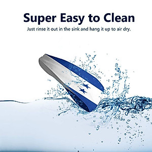 Honduras Flag Sports Headbands Unisex Yoga Non-Slip Quick-Drying Workout Hairband