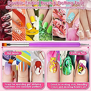 Audab B7000 Jewelry Adhesive Glue with Rhinestones for Crafts, 2100Pcs Flat Back Gems Crystal Rhinestones with Tweezer Dotting Tools Clear Glue for DIY Clothes Fabric Shoes Jewelry Making Nail Art