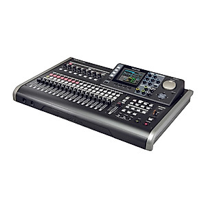 Tascam DP-24SD 24-Track Digital PortaStudio Multi-Track Audio Recorder Bundle with Closed-Back Studio Headphones, XLR Cables, & 1/4" TRS Cables (6 Items)