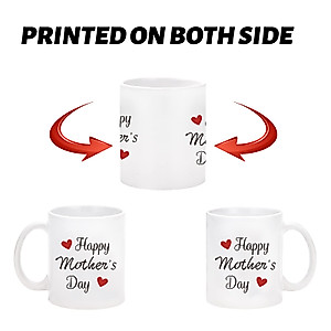 Cabtnca Happy Mother's Day Mug, Mothers Day Gifts for Mom Grandma, Mom Gifts from Daughter Son, Mom Gift, Grandma Mom Mug, Bonus Mom Mother in Law New Mom Aunt Sis Mothers Day Gifts, 11Oz