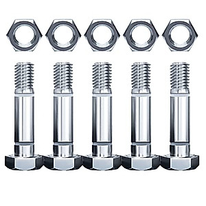 303160355P Snowblowers Shear Pins Compatible with Powersmart 𝐏𝐚𝐜𝐤 𝐨𝐟 𝟓 Two-Stage Snowblowers Parts Shear Pins