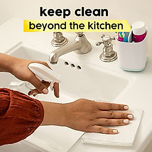 Bounty Essentials Select-A-Size Paper Towels, White, 2 Double Rolls = 4 Regular Rolls