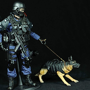 YEIBOBO ! Highly Detail Special Forces 12inch Action Figure SWAT Team (ASSUALTER)