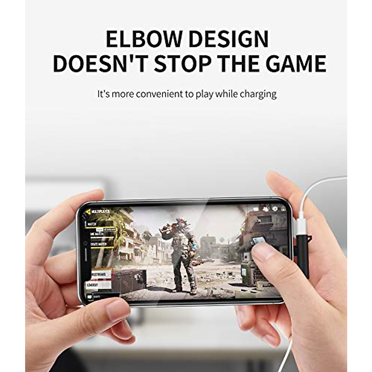 Headphone Adapter Lighting to 3.5mm AUX Audio Jack and Charger Dongle Earphone Splitter Compatible for iPhone 12 11 Mini pro max xr x 8 7Plus for Converter Power Charging Connector for Apple