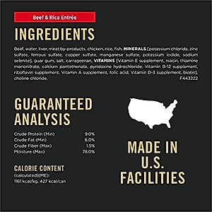 Purina Pro Plan High Protein Dog Food, Wet Dog Food Variety Pack, Classic Pate Entrees - (Pack of 12) 13 oz. Cans