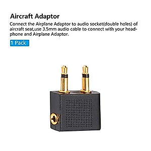 Srhythm NC35 Noise Cancelling Headphones Wireless Bluetooth 5.0 Bundle with Pack of 4 Headphones Replacement,Audio Cable 3.5mm/Type-C Cable/Aircraft Adaptor/6.35 to 3.5mm