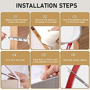 16.4ft U-Shape Edge Banding, HeiPen Self Adhesive Rubber Edge Trim, TPE Flexible Furniture Edge Protector for Wood Veneer Cabinet Repair Furniture Restoration (15mm, Gray, 1)