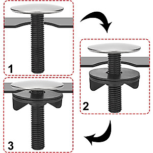 1 Piece Kitchen Sink Hole Cover Stainless Steel Faucet Hole Cover Fit for 1.2 to 1.6 Inch in Diameter Sink Hole