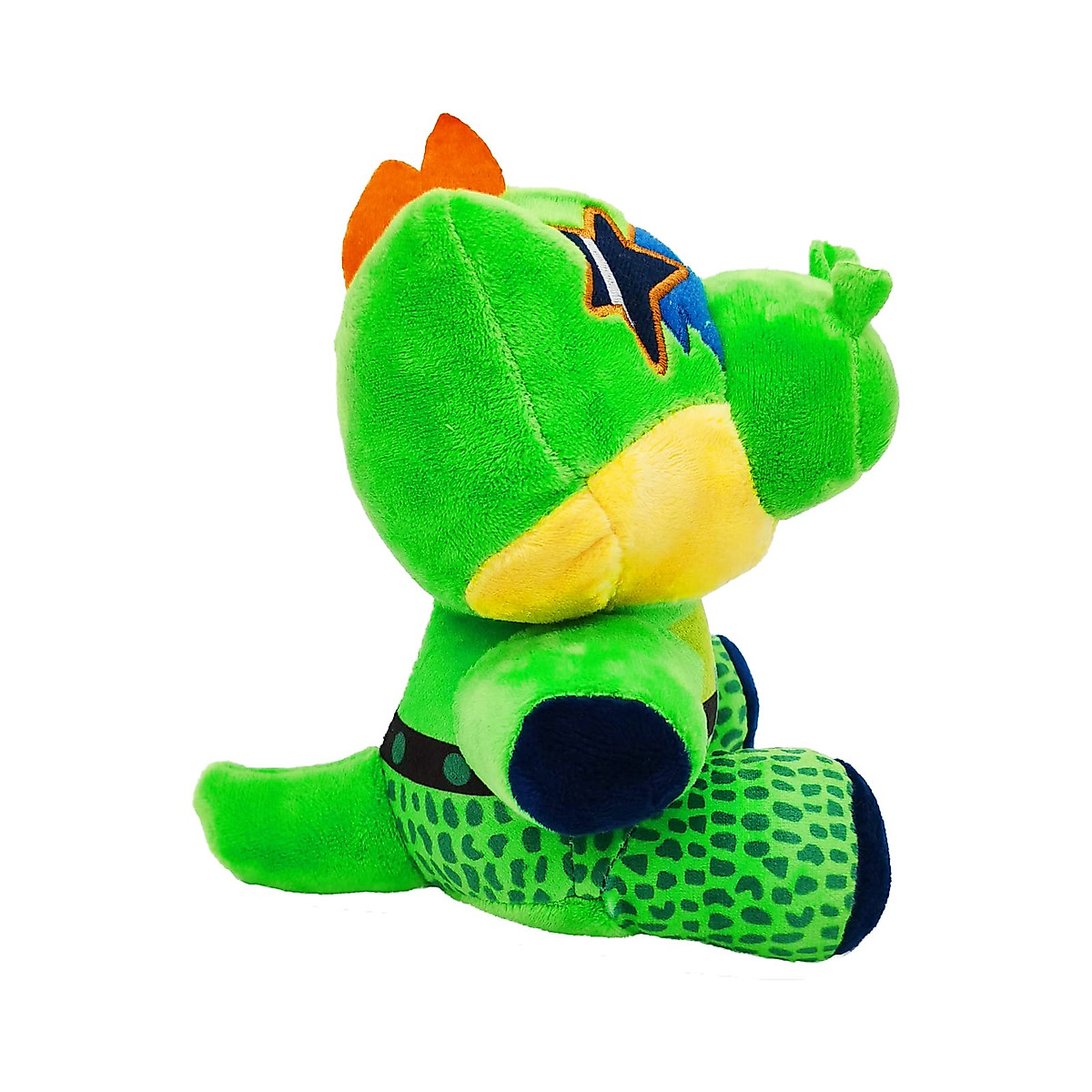 Ycixri FNAF Montgomery Gator Plush Toy Suitable for Collection，FNAF Plushies Stuffed Doll for Boy Girl Christmas Halloween Birthday Gift, 8“(Montgomery Gator)