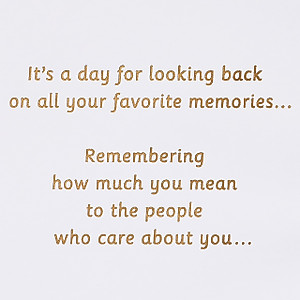 American Greetings 90th Birthday Card (Such A Wonderful Day)