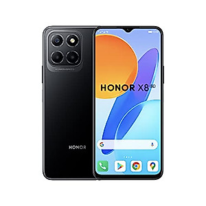 Honor X8 5G Dual-Sim 128GB ROM + 6GB RAM (GSM only | No CDMA) Factory Unlocked 5G Smartphone (Midnight Black) - International Version