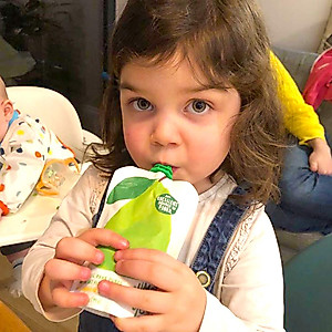 Pumpkin Tree Organics Fruit Snack Pouch, Pear + Fiber + A Squeeze of Lemon, 3.5 Ounce (Pack of 10)